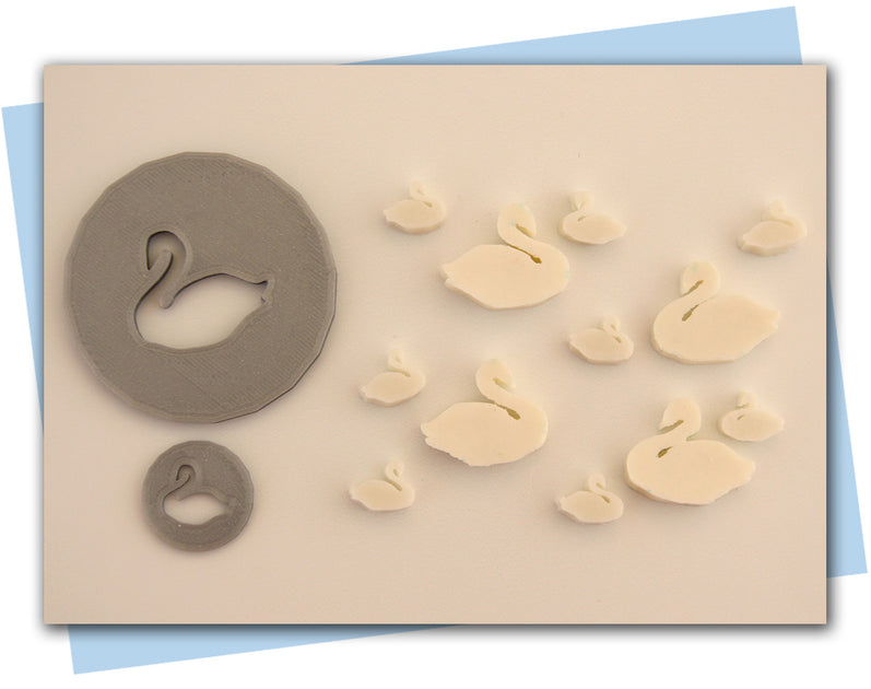 Swan Extruder Disc | Jennifer's Handmade Soap