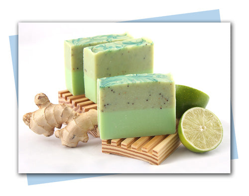 Ginger Lime | Jennifer's Handmade Soap